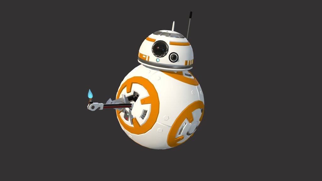 BB-8 - 3D model by Jay (@islipaway) [afffbd9] - Sketchfab