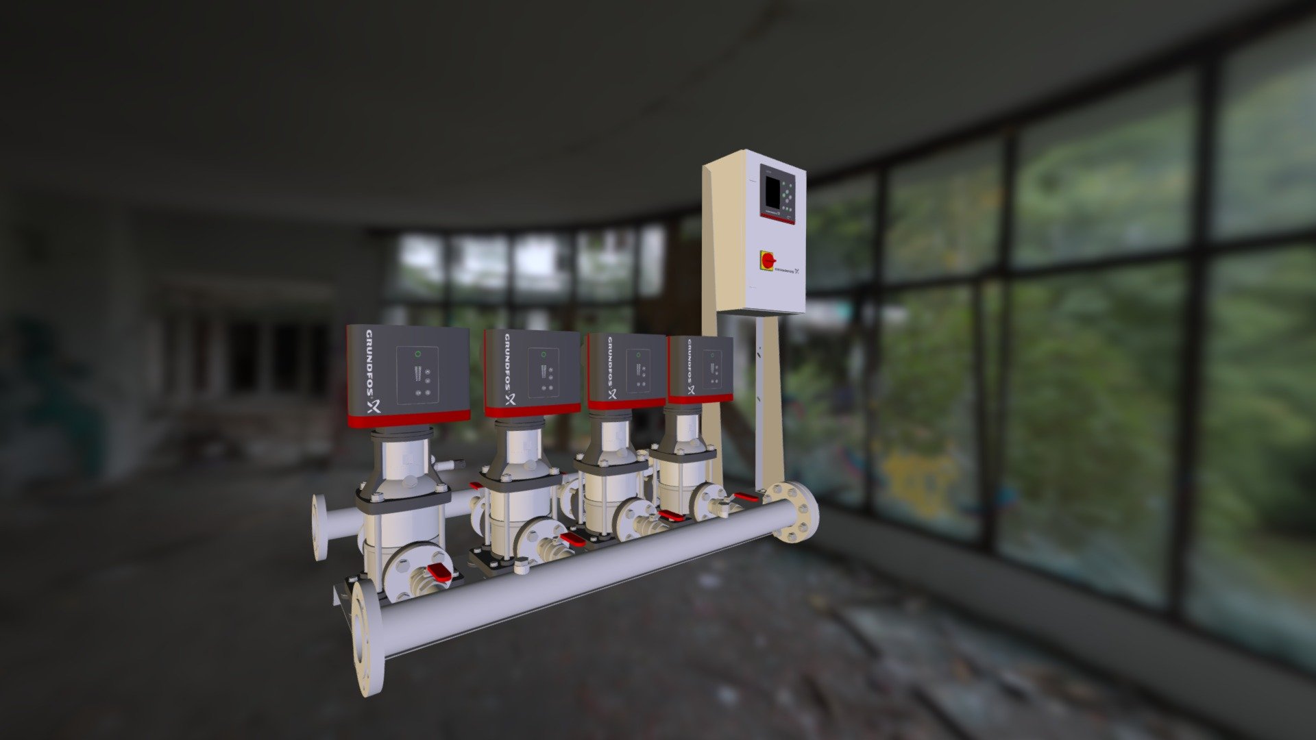 HYDRO_MPC-E_4_CRIE10-3_2.2KW.3ds - 3D model by jsthomassen [au8VdJ5] - Sketchfab