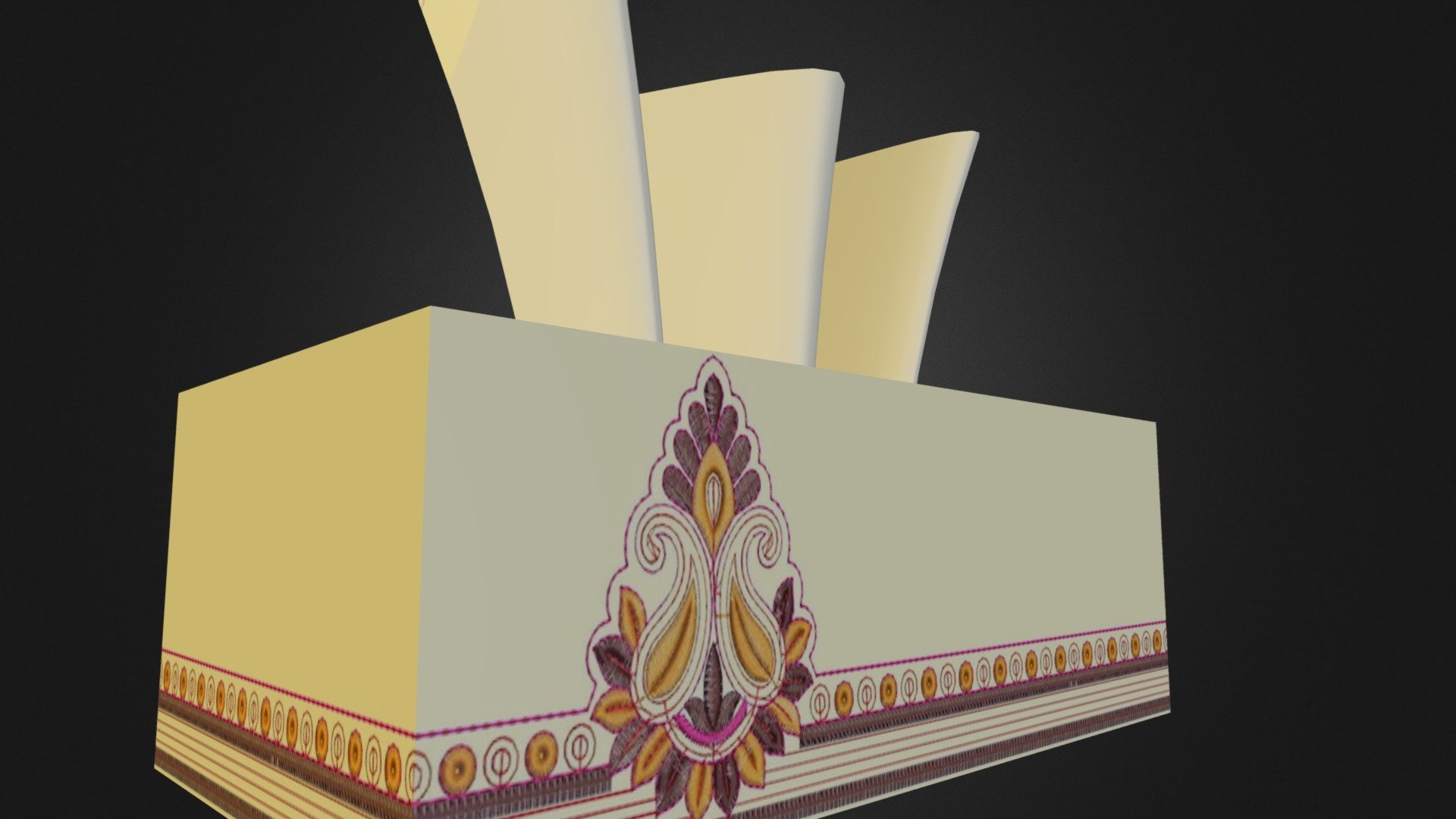 Tissue Box - 3D model by kingnin27 [axrkydi] - Sketchfab