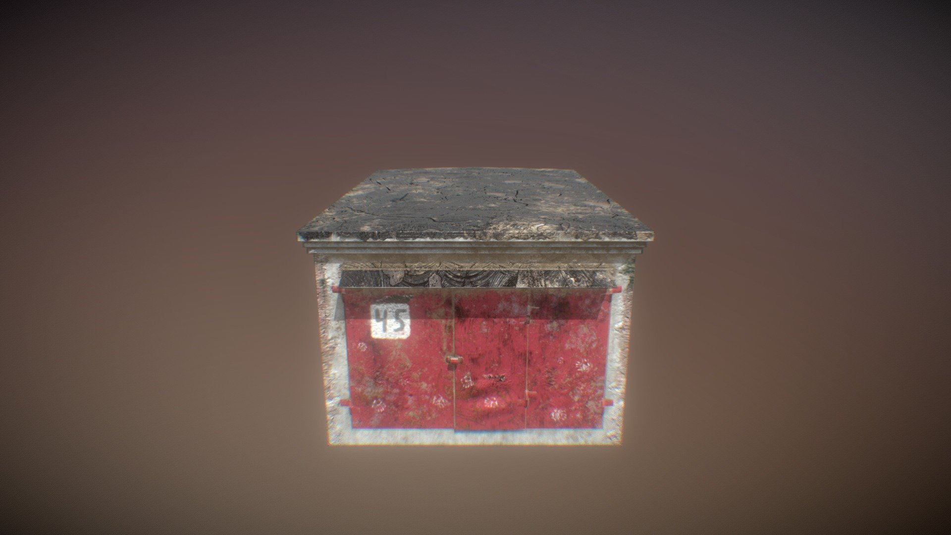 Russian garage (low-poly game model)+ 4k PBR tex - Download Free 3D ...