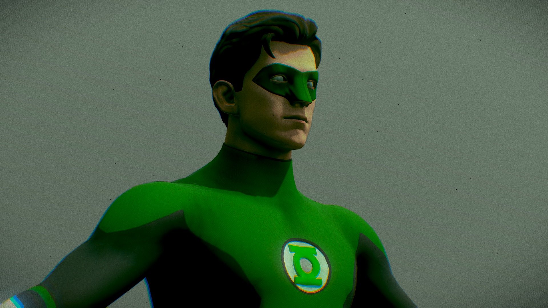 Green Lantern - Hal Jordan - Download Free 3D model by LewisT3539 ...