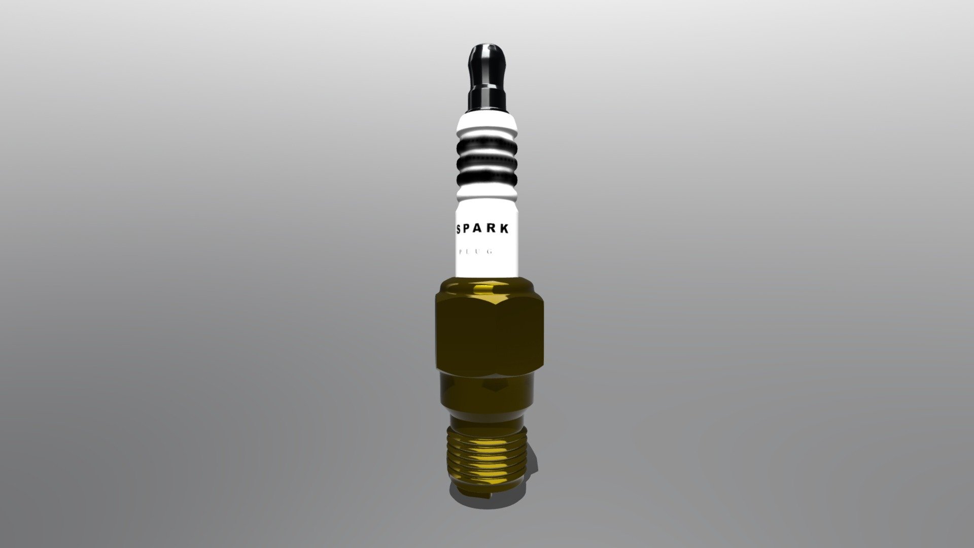Spark_plug-3D Model - Download Free 3D model by Yuvan Shankar (@Yuvan16 ...