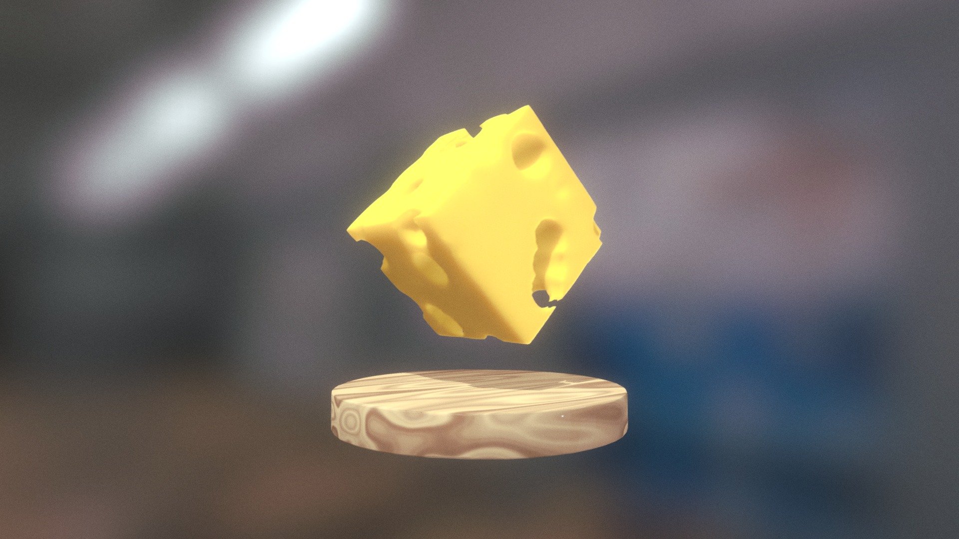Free Cheese - Download Free 3D model by sICFX [b0012bc] - Sketchfab