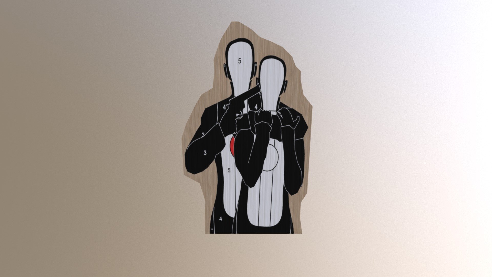 Hostage Target - 3D model by Ltaylor2k [b002a8d] - Sketchfab