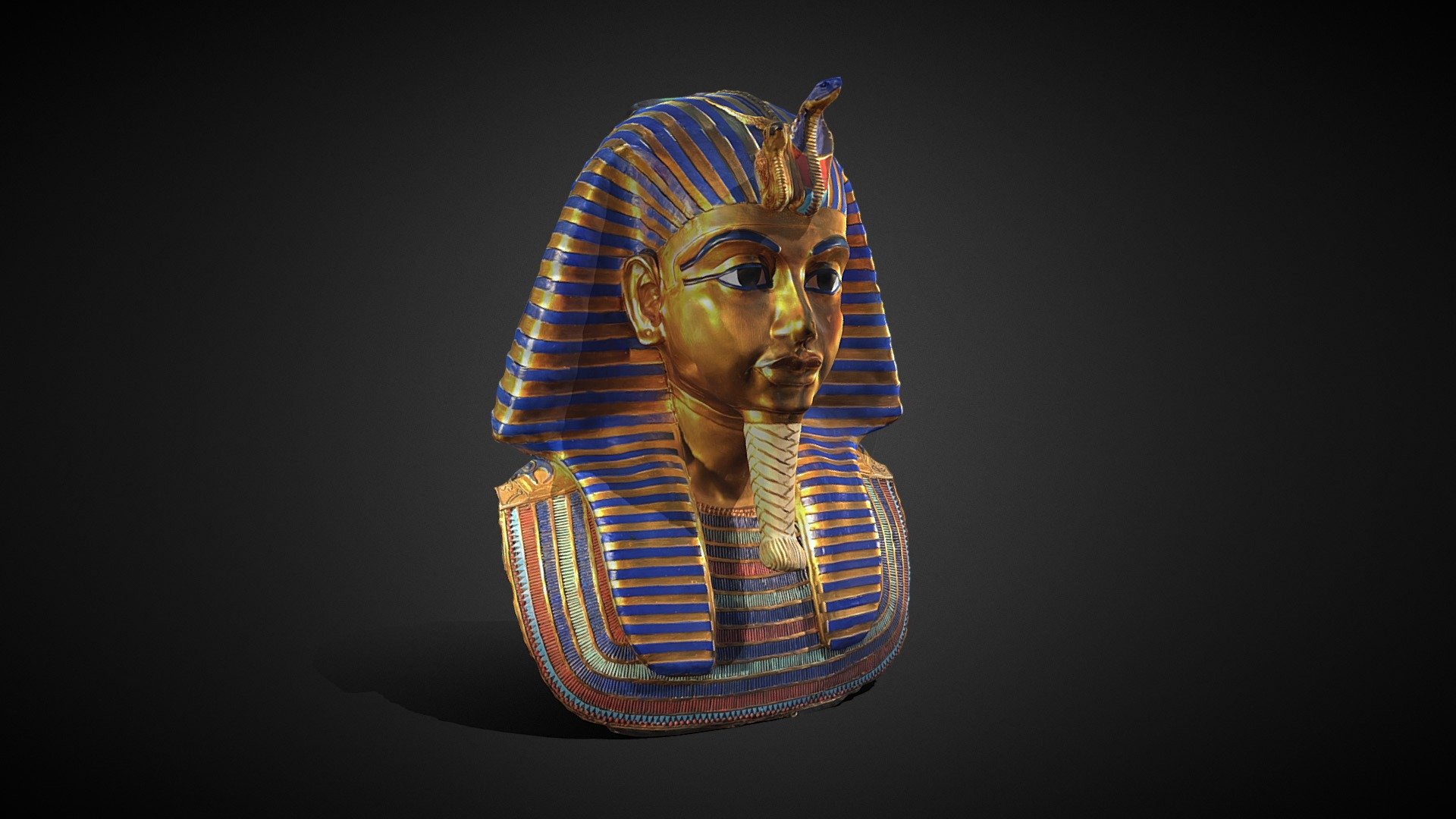 Statue - Pharaoh - Buy Royalty Free 3D model by KimtueKP [b002f98 ...