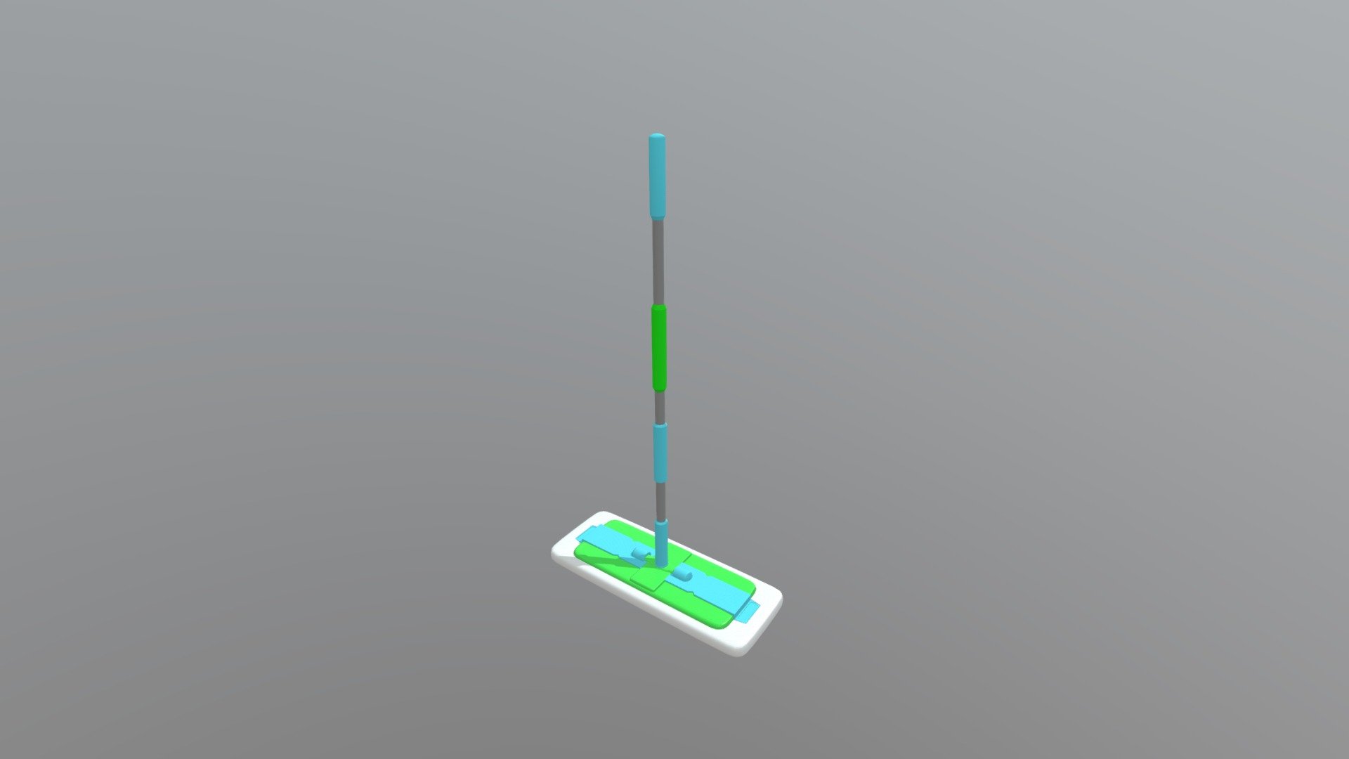 Cartoon Mop - 3D model by N1x [b0030c7] - Sketchfab