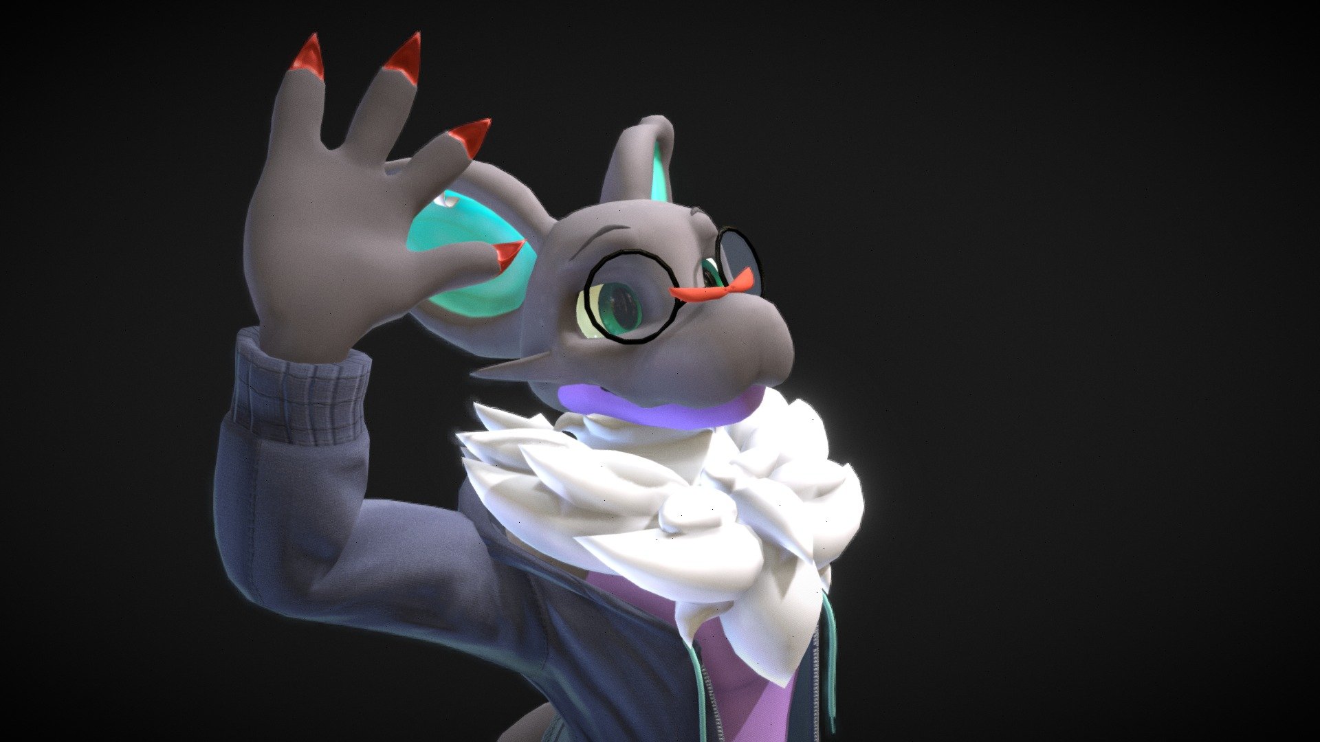 Dabble the Noivern - VRChat Avatar - 3D model by TeaLBiTZ [b003314 ...