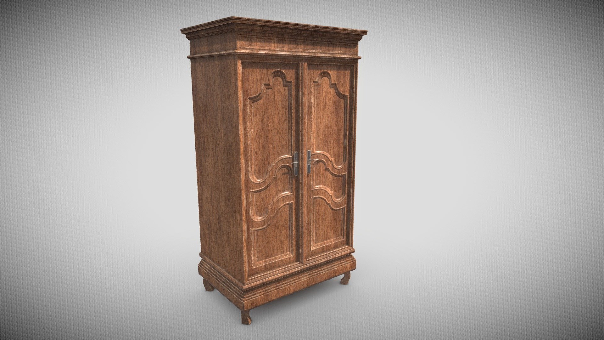 wardrobe antique - Download Free 3D model by lagesnpiet [b003c56 ...
