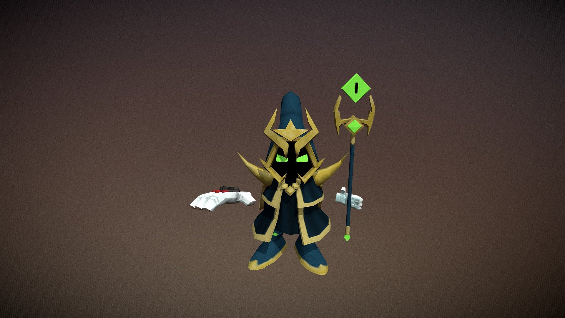 Arcade Veigar - 3D model by ericagustina [b005bc1] - Sketchfab