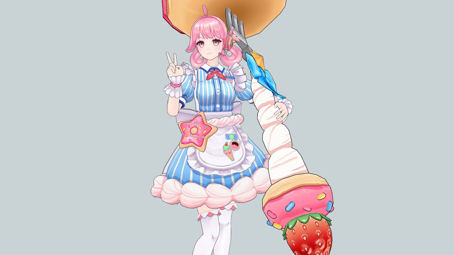 [Eternal Return] Sweet Eleven (스위트 일레븐) - 3D model by KJH (@lunch335 ...