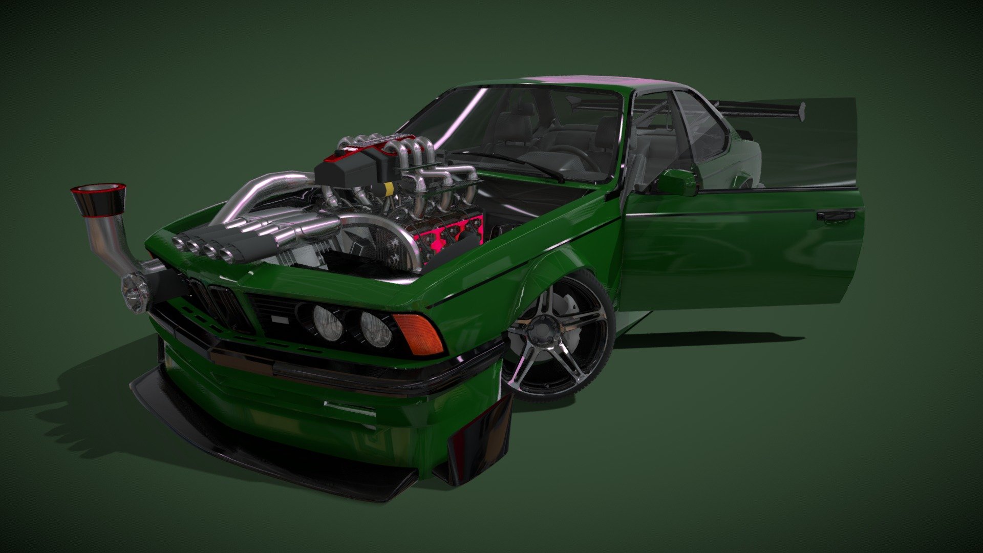 BMW Modified Racing Car | BMW M3 E30 - Download Free 3D model by ...