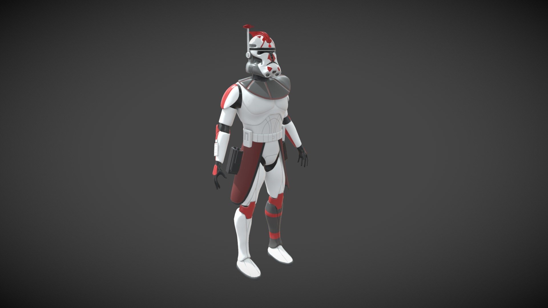clone commander custom - 3D model by Facundo.Olmedo [b0090d8] - Sketchfab
