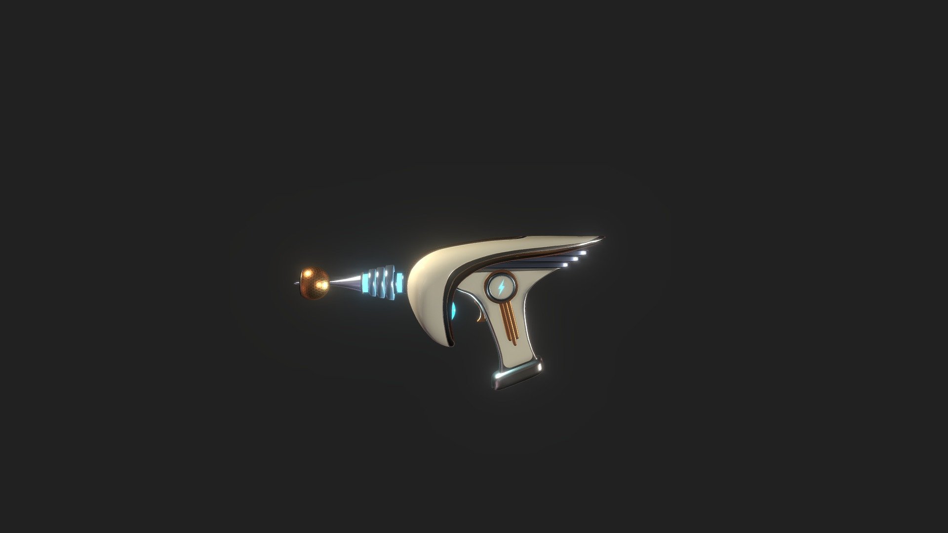 Ray Gun - 3D model by angusayres [b00a99e] - Sketchfab