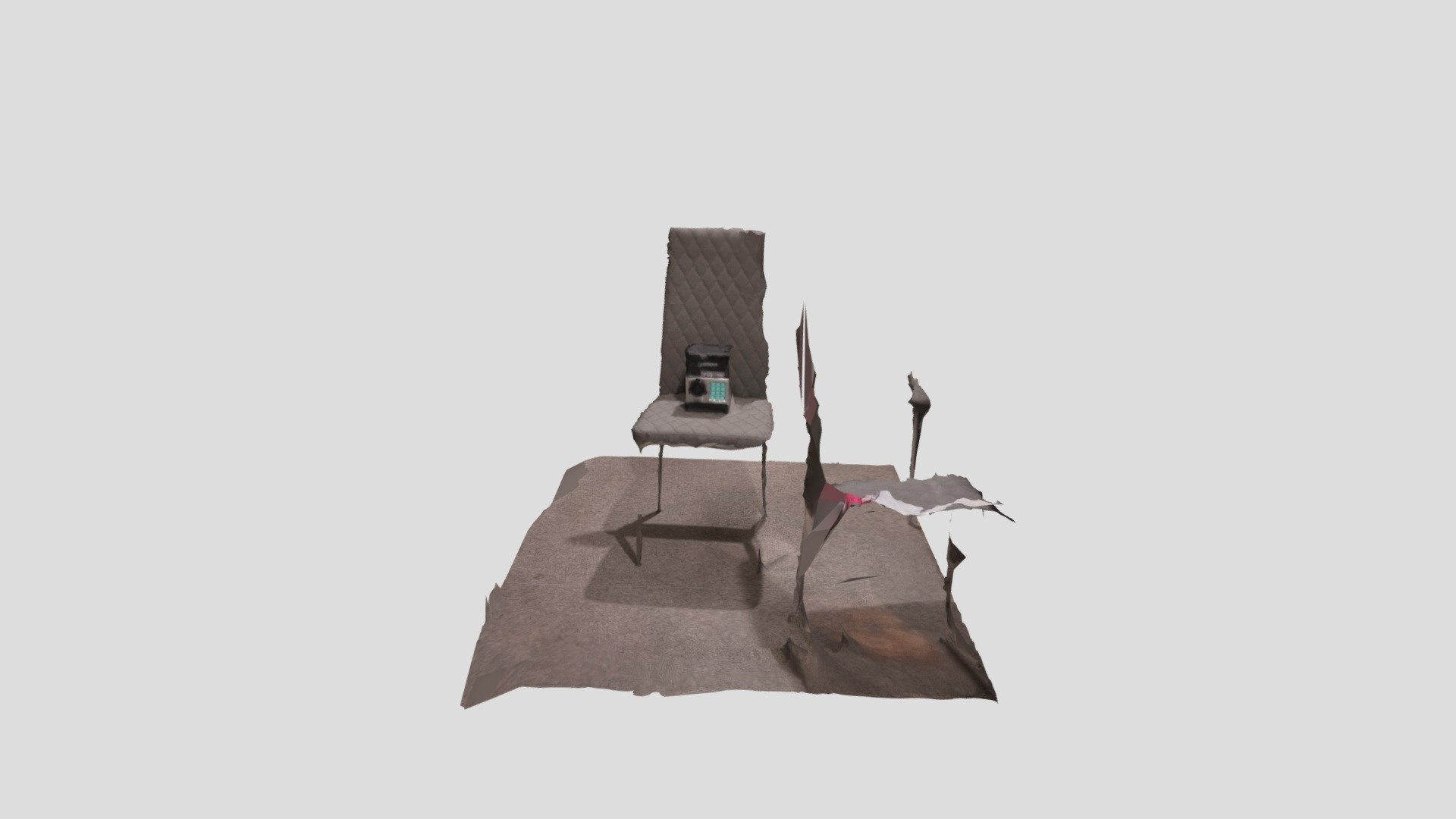 Chair and Safe Vault Thingy - Download Free 3D model by AlphaBlog ...