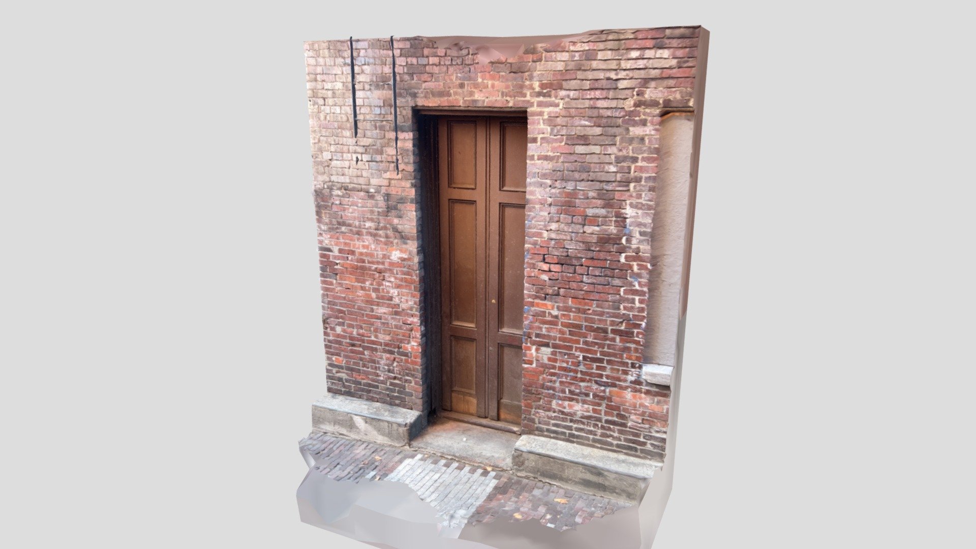 wooden doorway - 3D model by Reo Creative Scanning ...