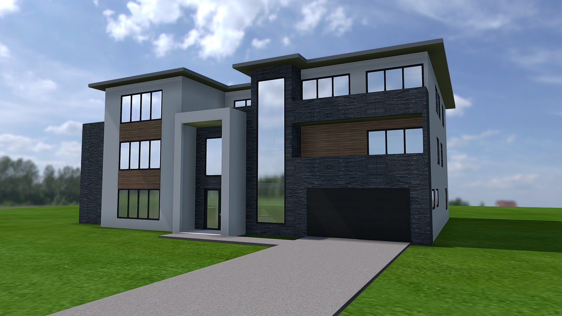 Folo Johnson - 360 spin model of 3D house - 3D model by Render3DQuick ...