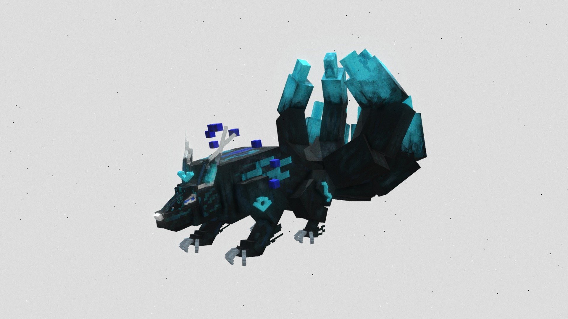 Demon Fox - 3D model by Maibai [b00d419] - Sketchfab