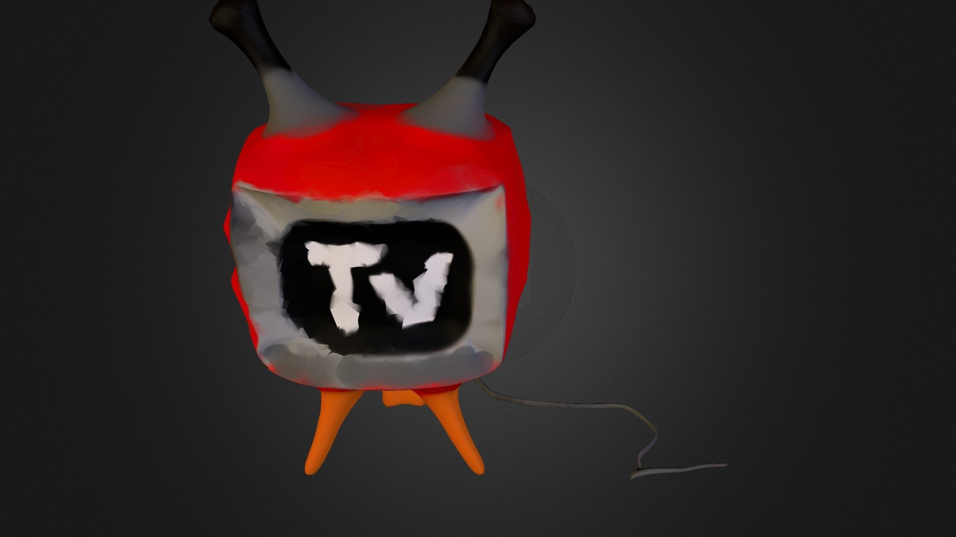 tv show - 3D model by leopoly [b00f846] - Sketchfab