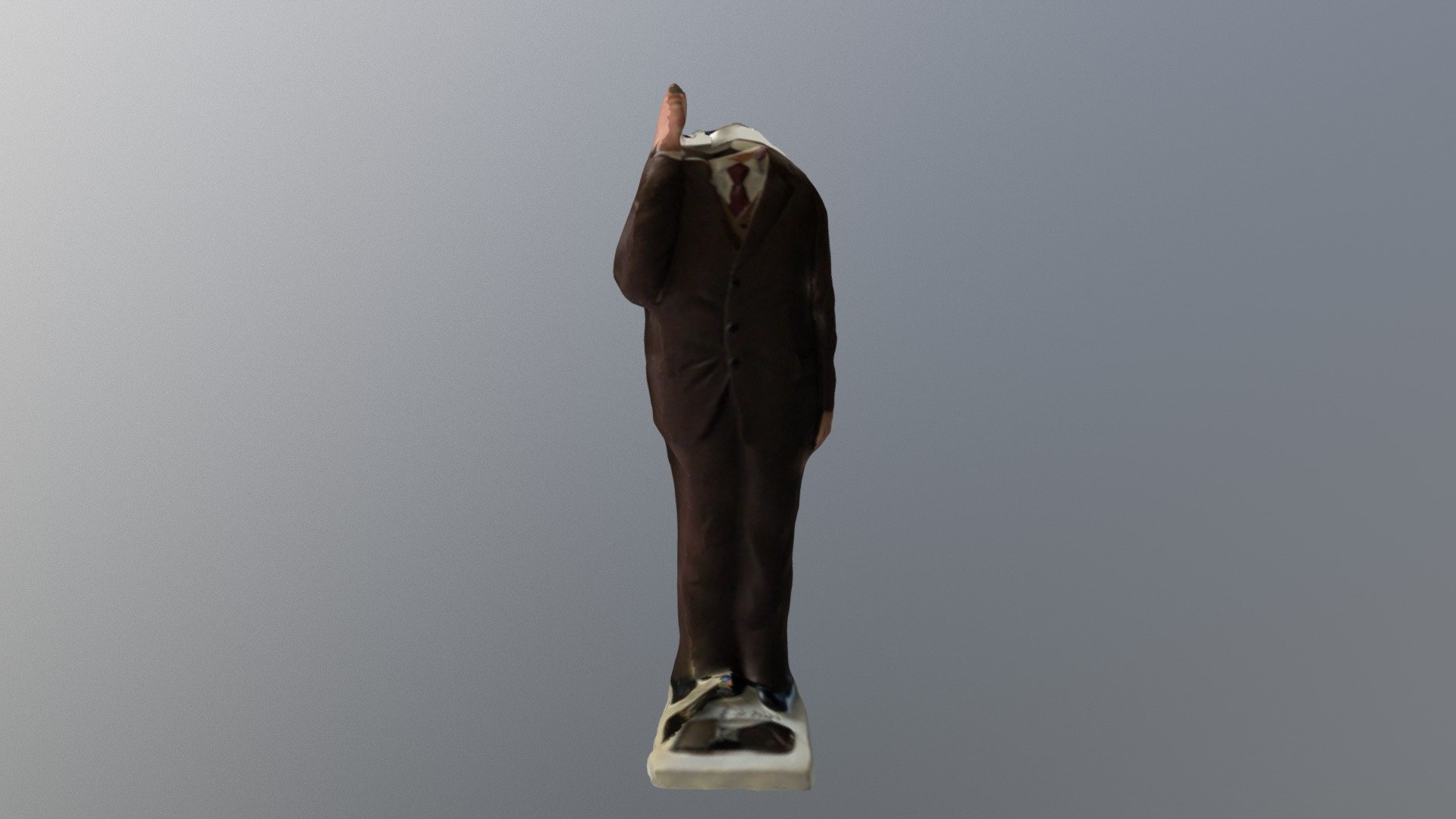 Unheaded Einstein - 3D model by laisfab [b011309] - Sketchfab