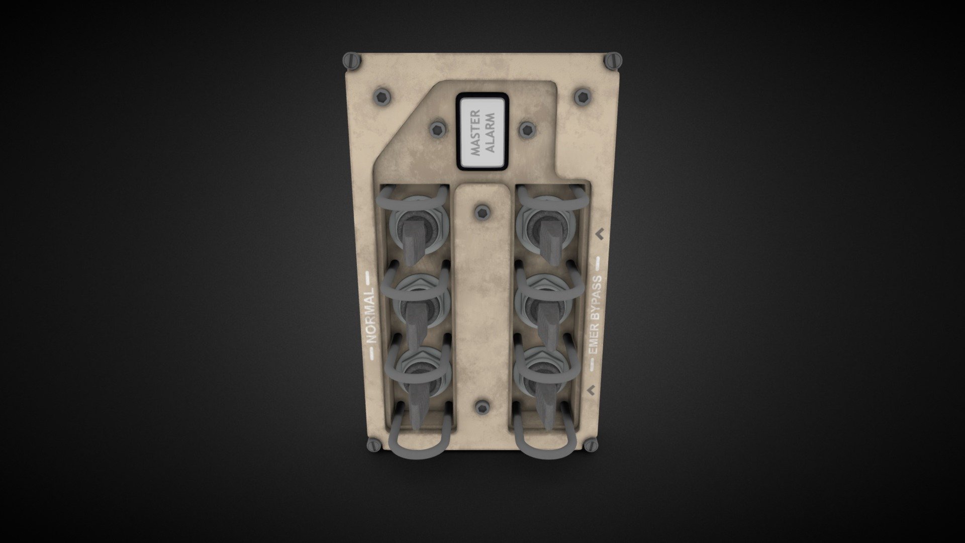 Industrial Switches Apollo Command Module - Download Free 3D model by ntilted [b012323] - Sketchfab