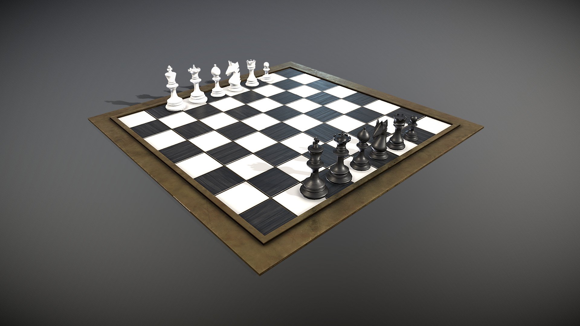 Low Poly Chess - Buy Royalty Free 3D model by Thunder (@thunderpwn ...