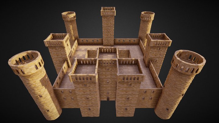 Castle-tower 3D models - Sketchfab