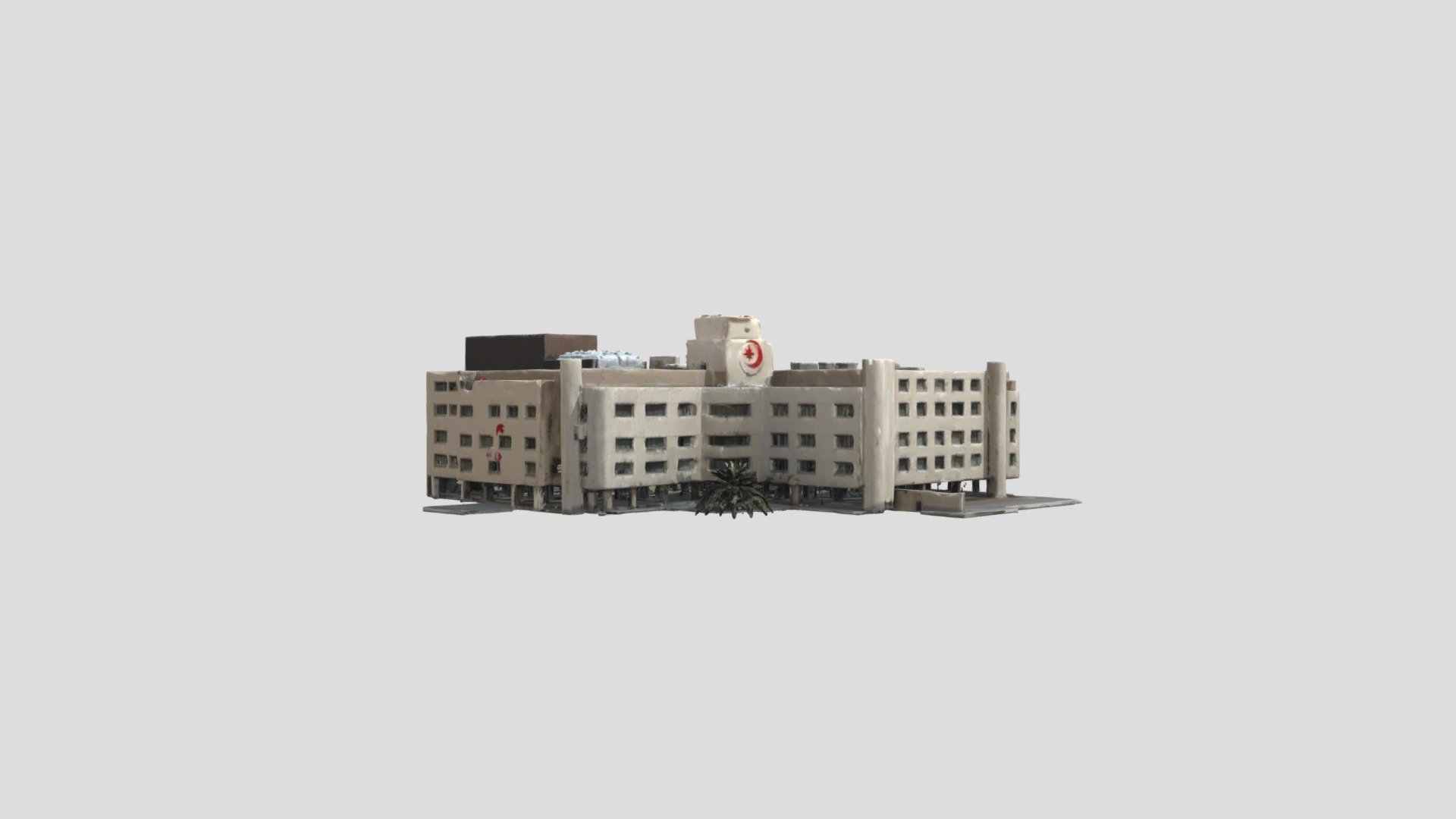 Hospital Complex - Download Free 3D model by smsmc779 [b0141a4] - Sketchfab