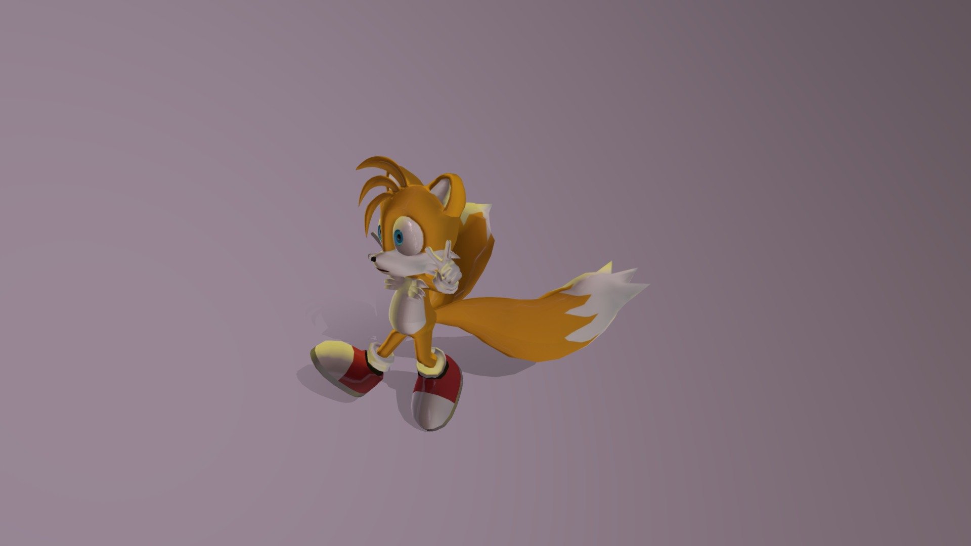 TAILS THE FOX - 3D model by Mr_Kike08 [b014f55] - Sketchfab