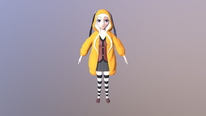 Kakegurui 3D models - Sketchfab