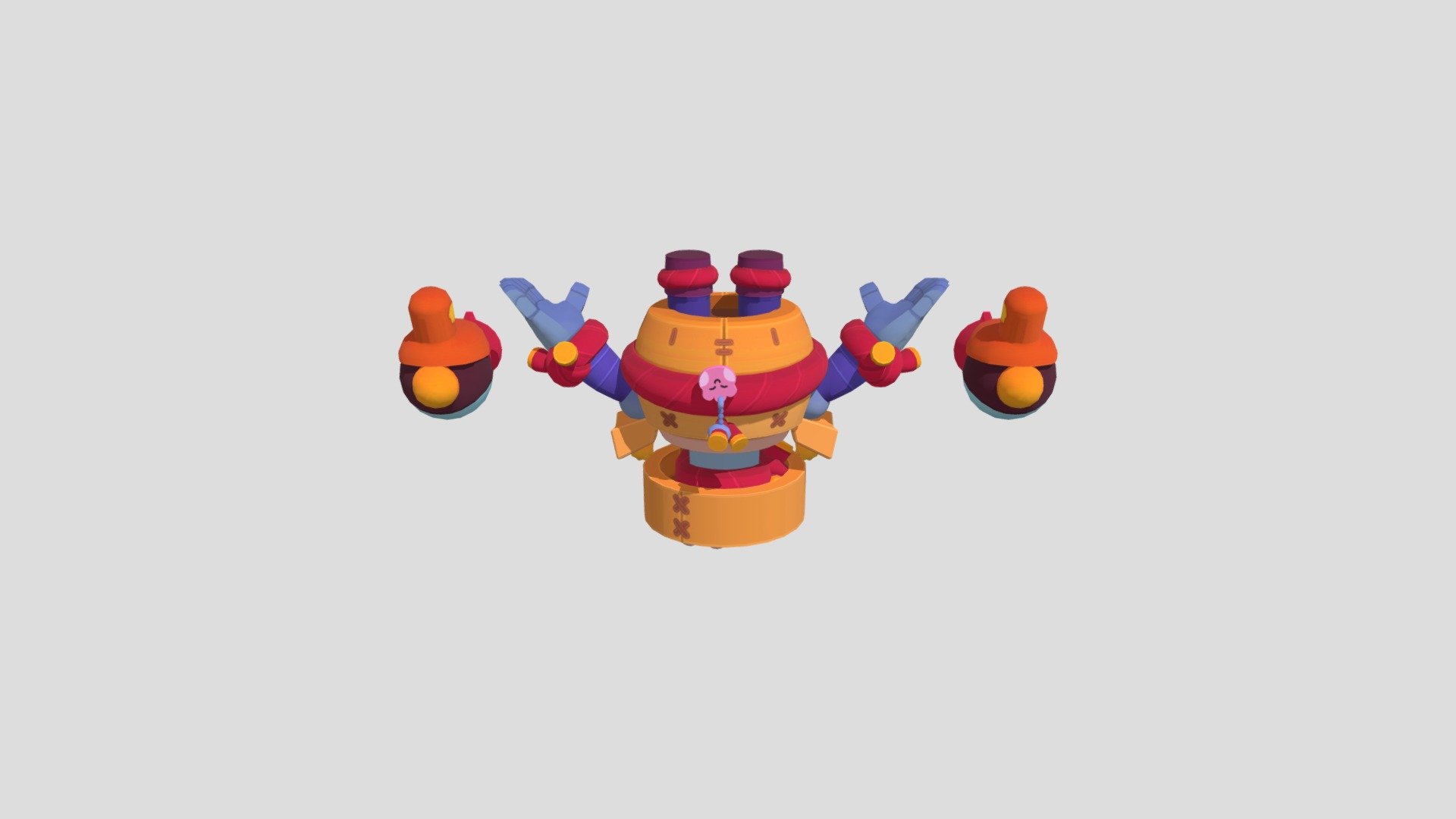 Dumpling Darryl - Download Free 3D model by Nomnivore [b01733b] - Sketchfab