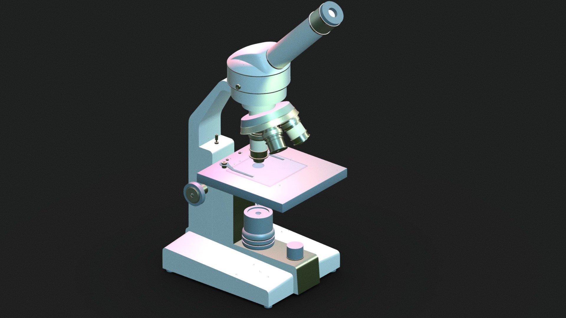 microscope - 3D model by bluenaive [b0183cf] - Sketchfab