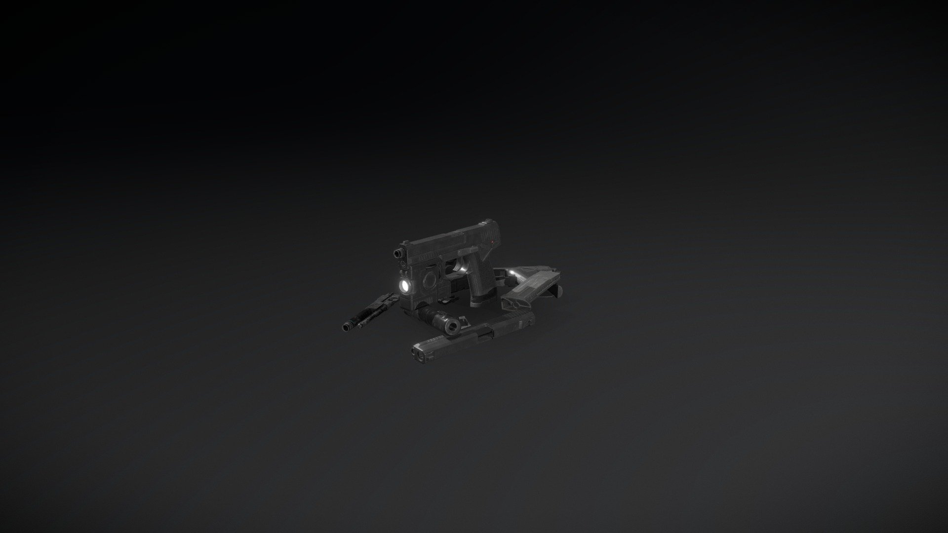 MK23 SOCOM - 3D model by Andrey Revy (@defendry) [b0196fc] - Sketchfab