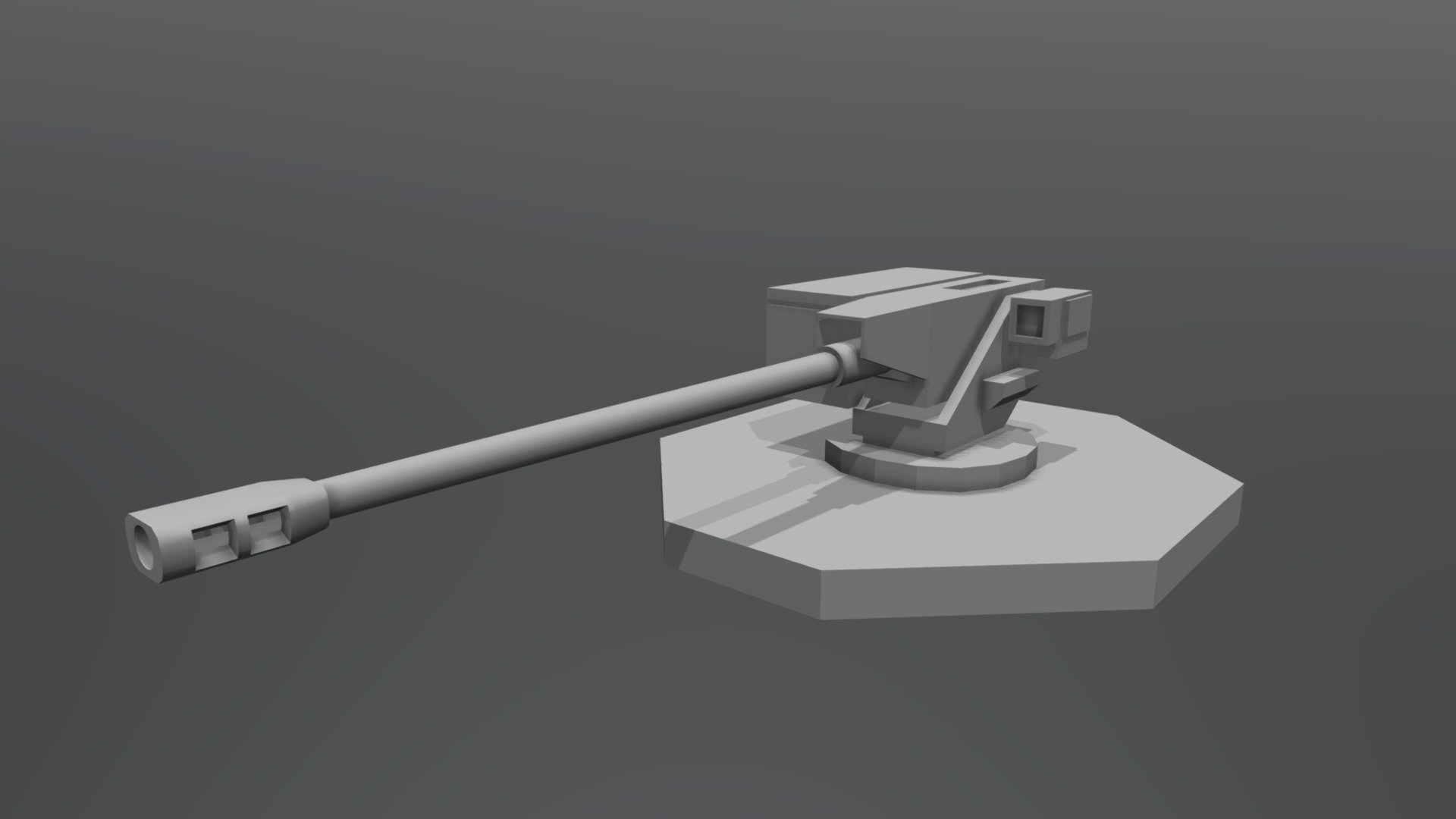 Autocannon (WIP) - 3D model by Krzysiek (@krzysiosz) [b01bf5b] - Sketchfab