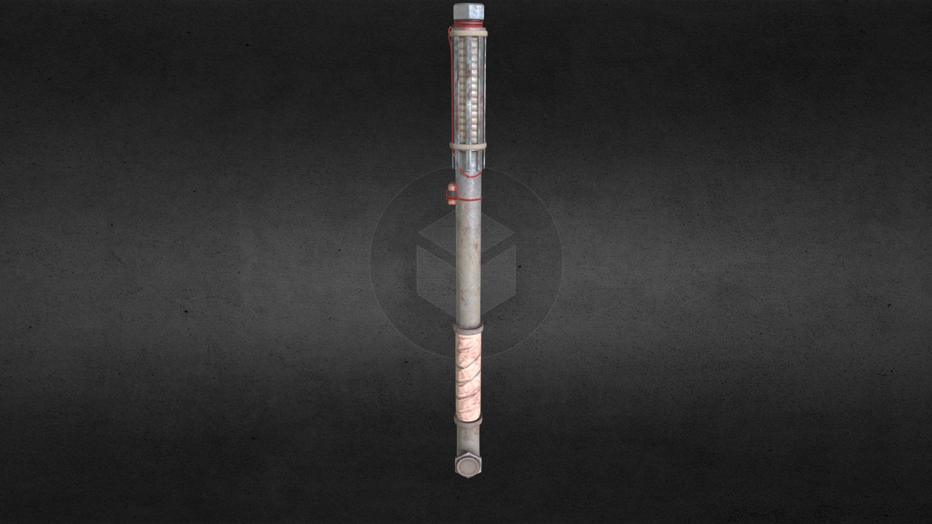 Makeshift Stun baton Melee - 3D model by Khult [b01cef7] - Sketchfab