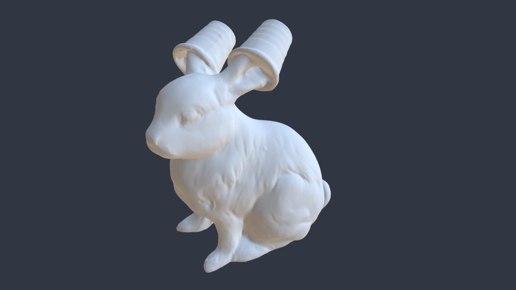 Bunny Scan - 3D model by Local Makers (@localmakers) [b01d092] - Sketchfab