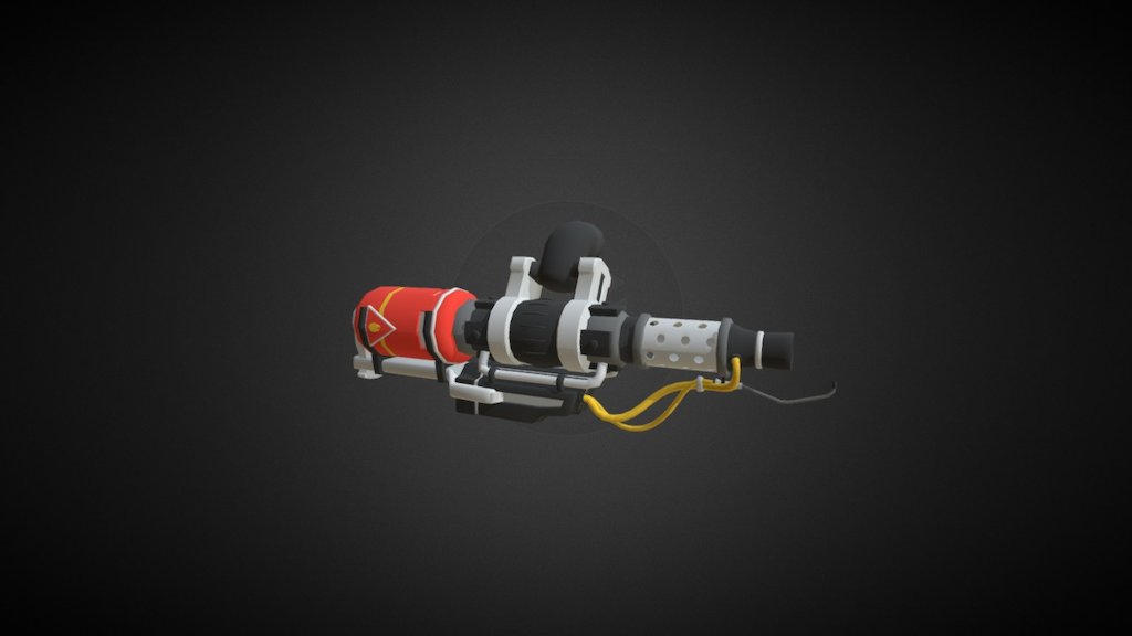 Super Mech Flamethrower - 3D model by Gambsmoore [b01e457] - Sketchfab