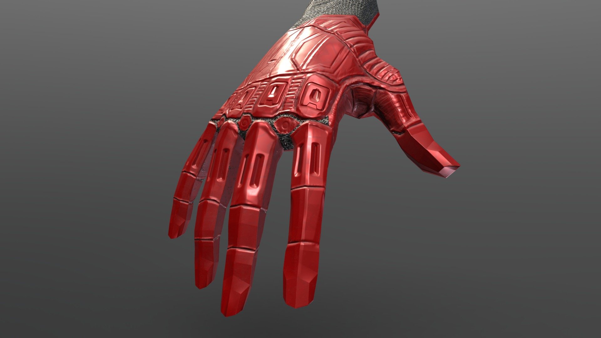 android gauntlet, ironman - Buy Royalty Free 3D model by Fred Drabble ...