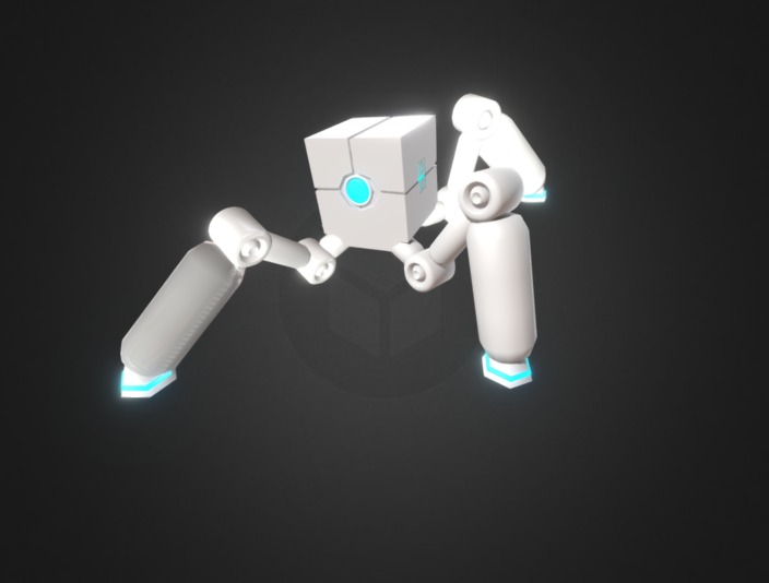 Robot Four Legs Walk - Download Free 3D model by Mirandanimator ...
