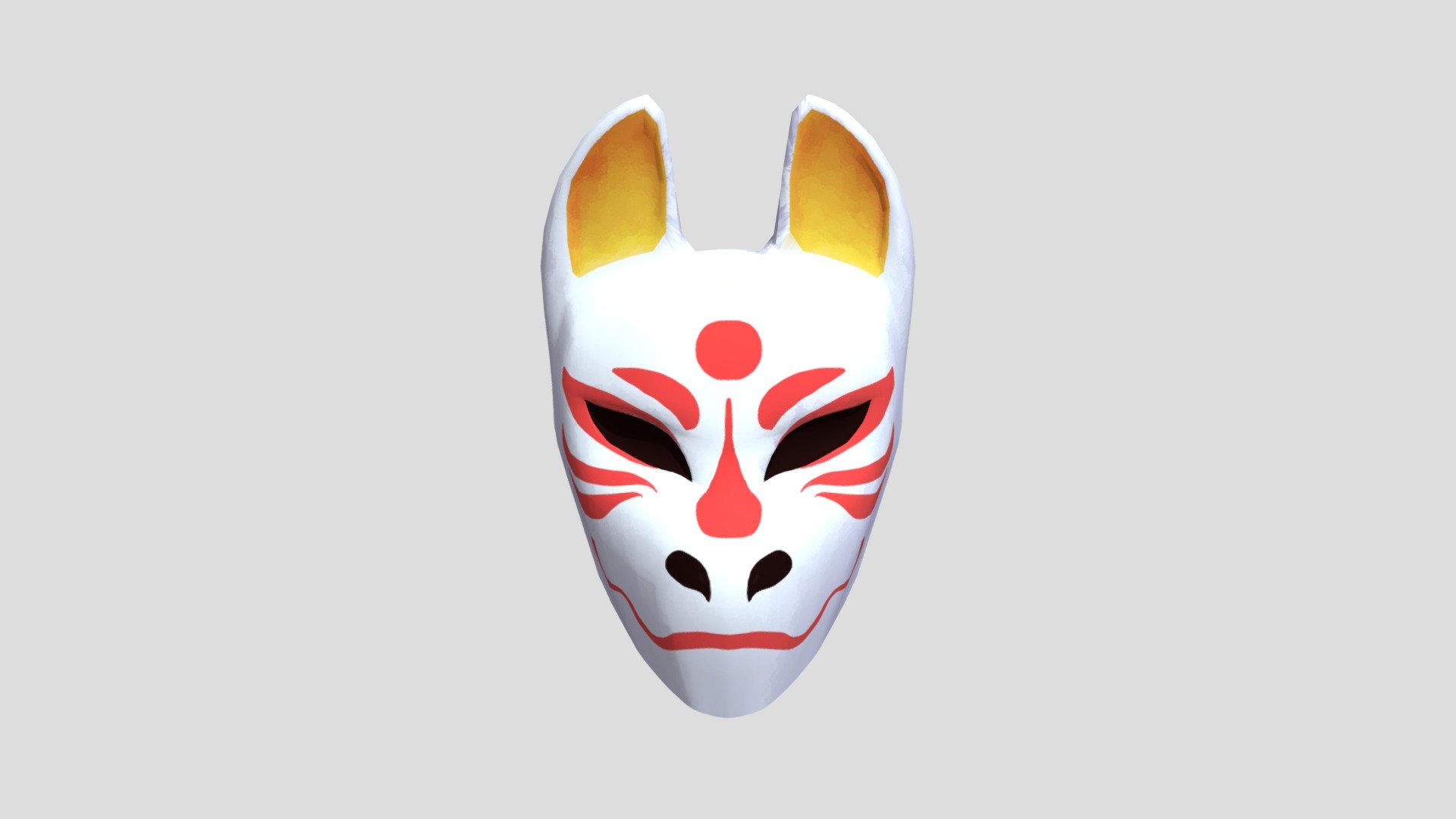 Fox_ Mask - Download Free 3D model by IezelS [b020235] - Sketchfab