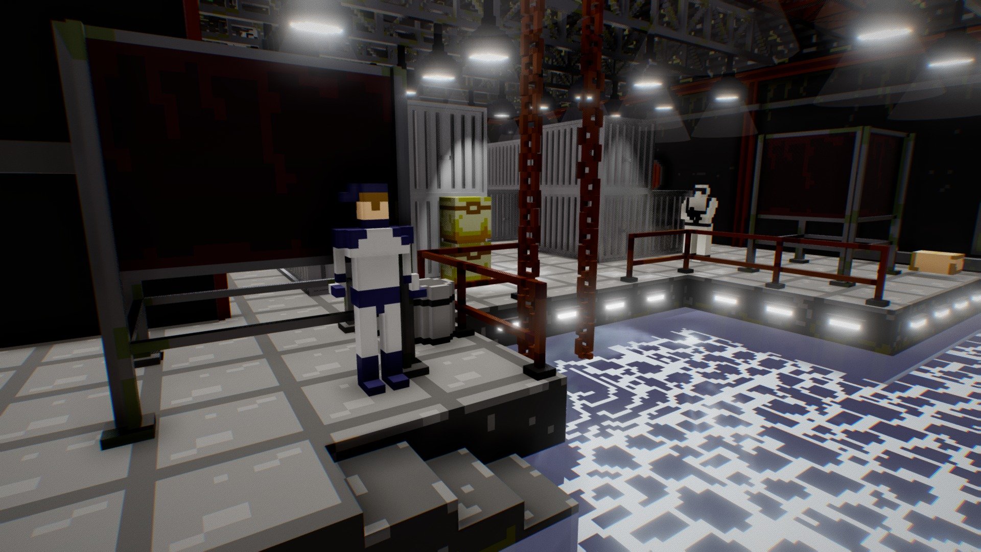 Voxel MGS Scene - 3D model by Oskar Tkaczyk (@oskarrus24) [b020546 ...