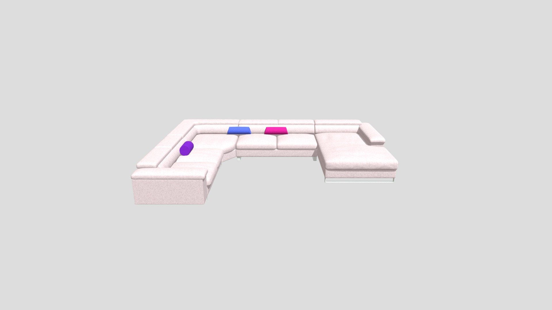 Big Couch - 3D model by kopukoo_studio [b02206d] - Sketchfab