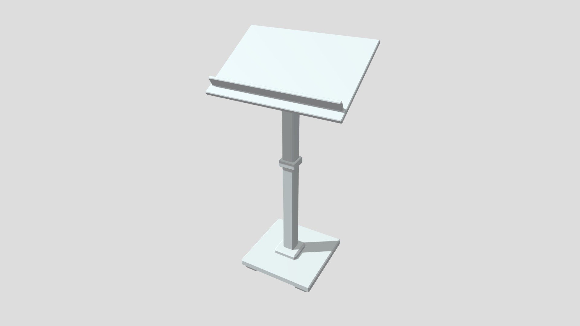 Podium - 3D model by Unrealer [b022828] - Sketchfab