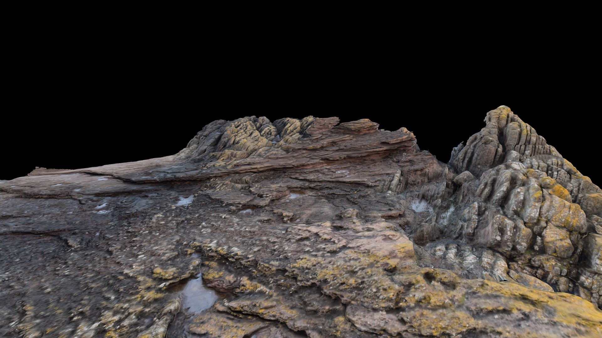 Siccar Point - 3D model by e.RocK [b022c52] - Sketchfab