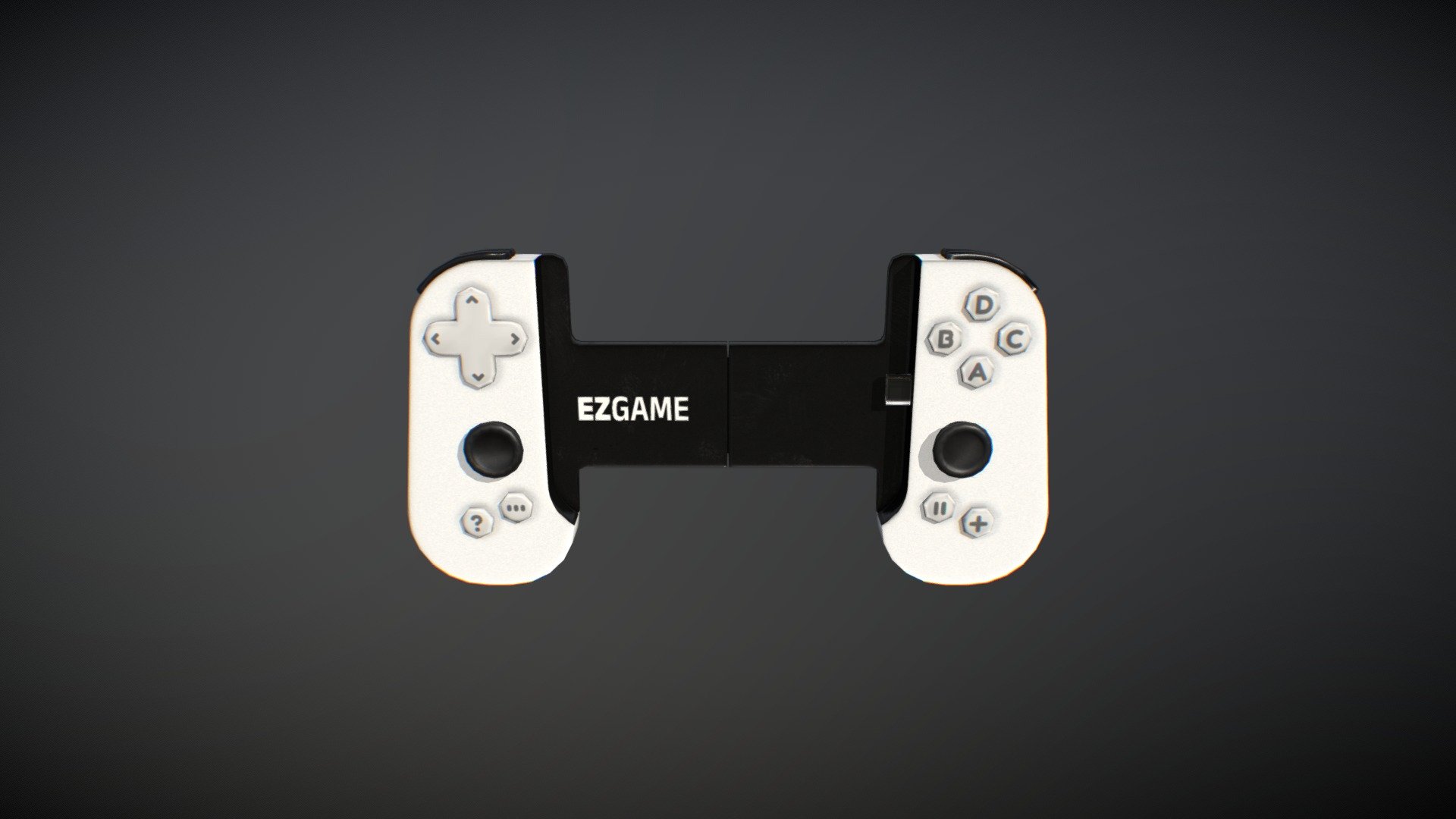 Low Poly Mobile Controller - Download Free 3D model by AJVFX ...