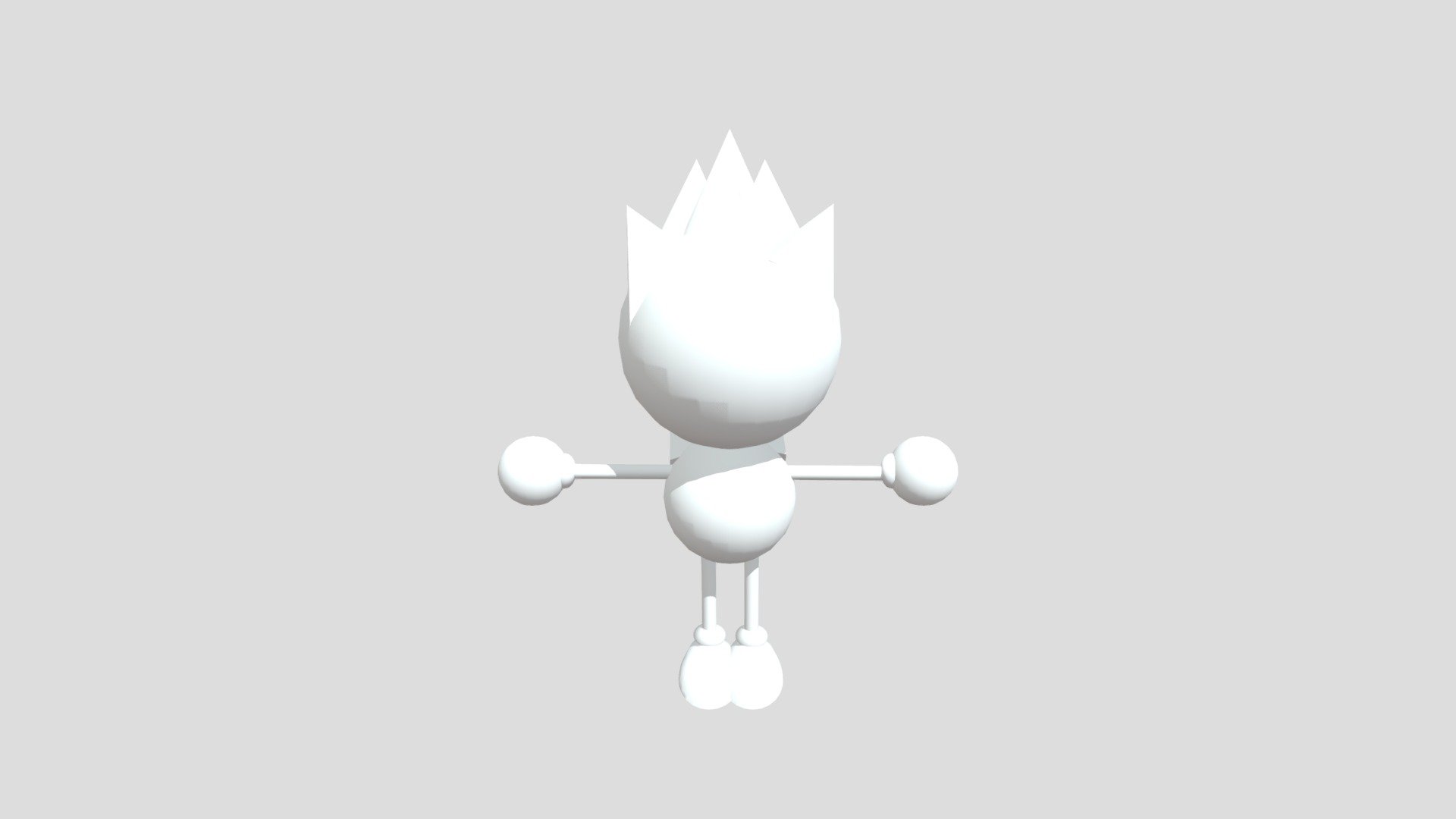 Sonic Model - Download Free 3D model by Reytheminer [b0264aa] - Sketchfab