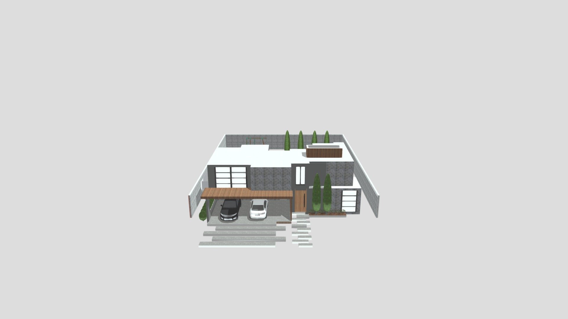 Mansion - Download Free 3D model by Home Design 3D (@homedesign3d ...