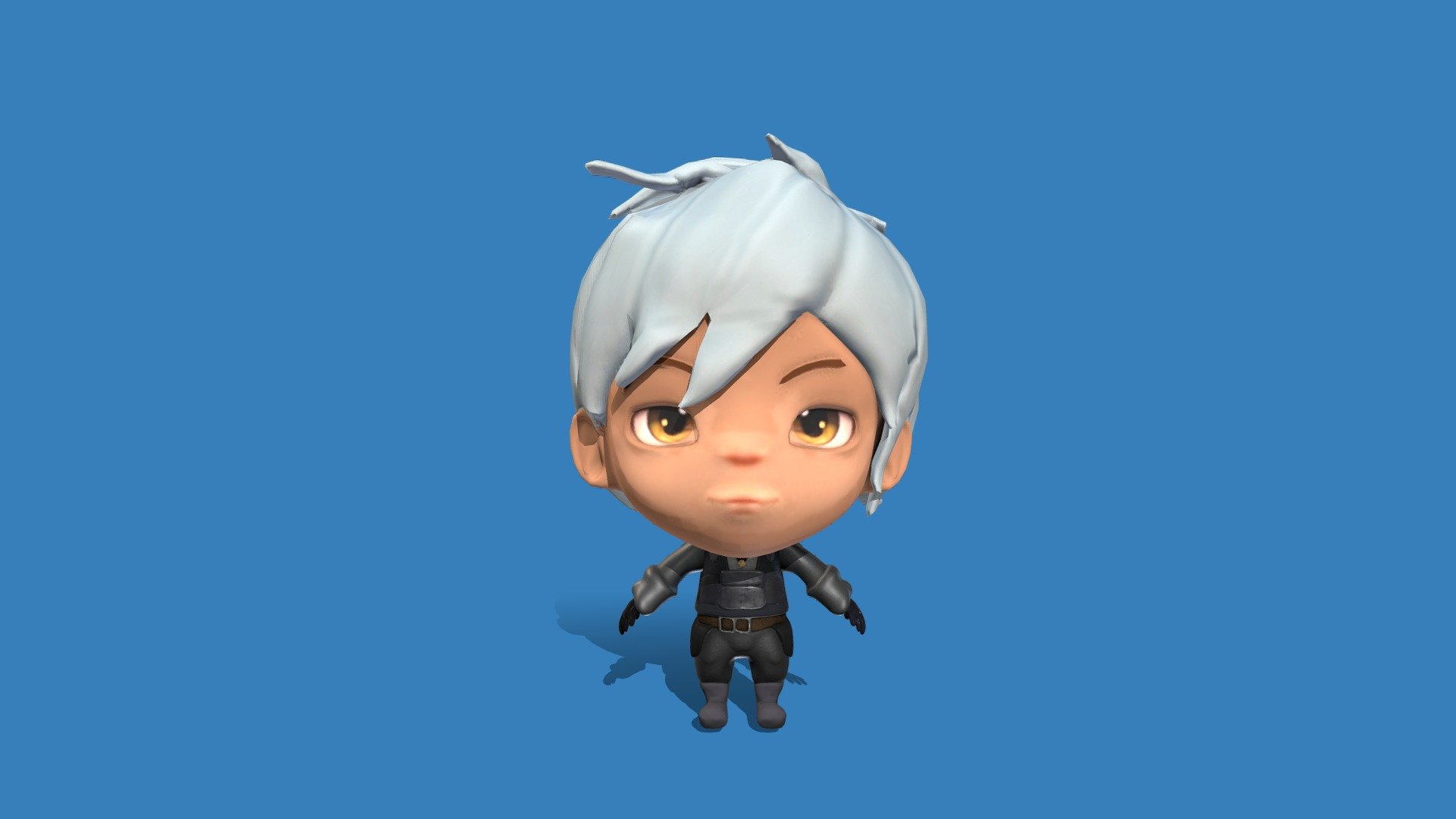 Chibi Security - Download Free 3D model by dartuchiwa [b027e9c] - Sketchfab