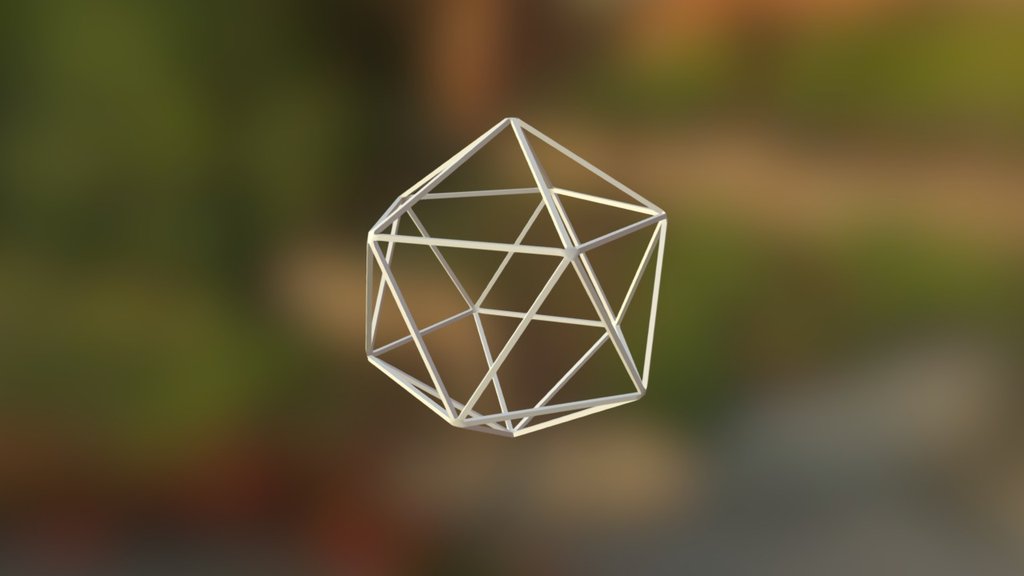 Icosa Wire - Download Free 3D model by PTham [b02826a] - Sketchfab