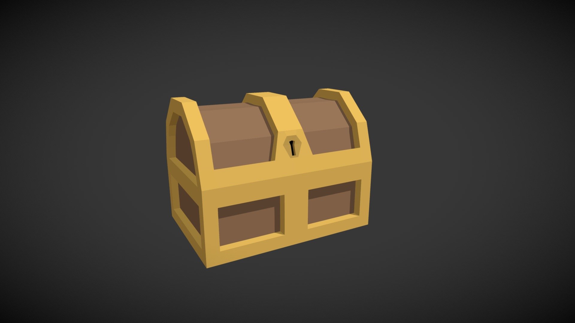 Low Poly Treasure Chest - 3D model by Alice Rydevik (@alice-rydevik ...