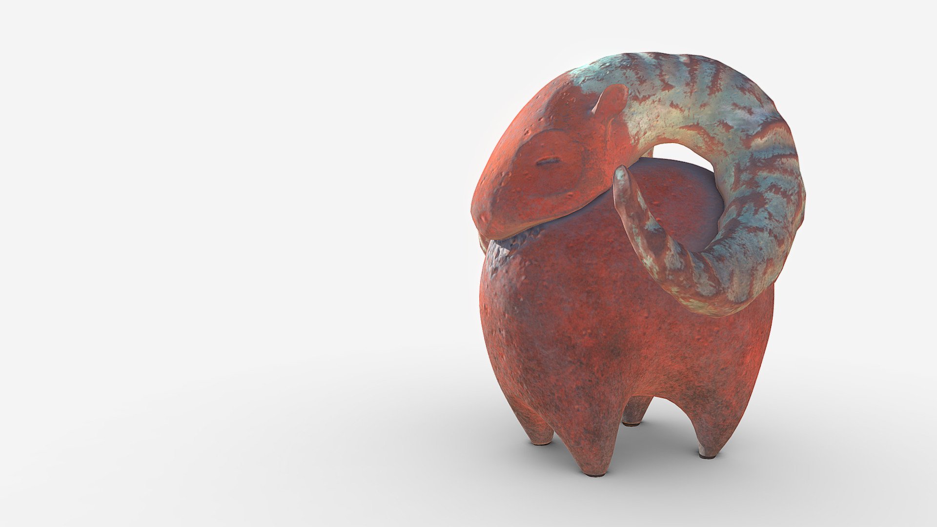 Mufflon Figurine - 3D model by picmansmodel [b029a8c] - Sketchfab
